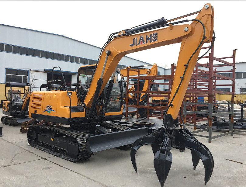 JH65 6 Ton Mini Excavator Dengan Kapasitas Bucket 0,21m3, ISO Crawler ...